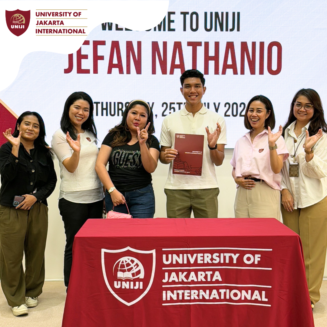 University of Jakarta International Welcomes Jefan Nathanio as a New Student